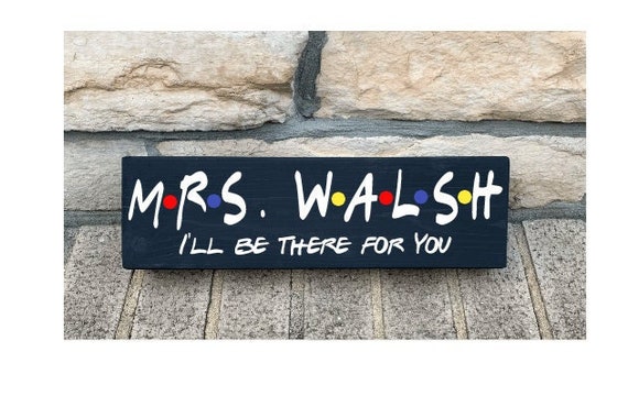 Personalized Teacher Sign for Desk Teacher Sign for - Etsy