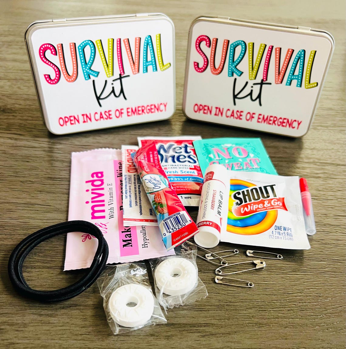 Survival Kit, Emergency Kit, Travel Kit, Travel Kit for Women, Girls ...