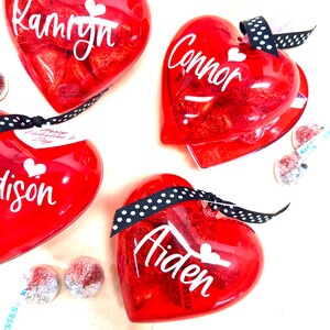 Valentines Day Party Favors for Kids, Personalized Valentines Day Candy ...