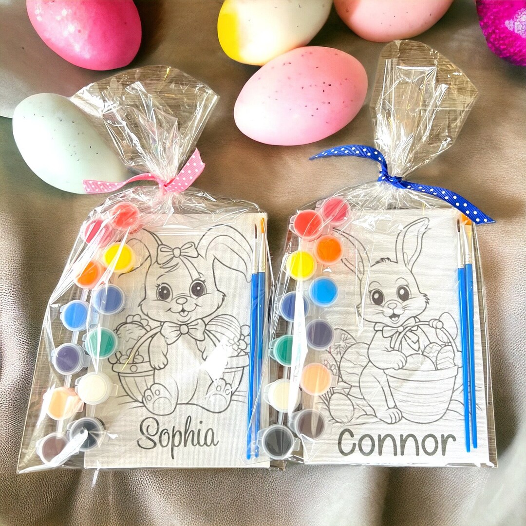 Personalized Easter Painting Kit for Kids, Kids Easter Gifts, Easter ...