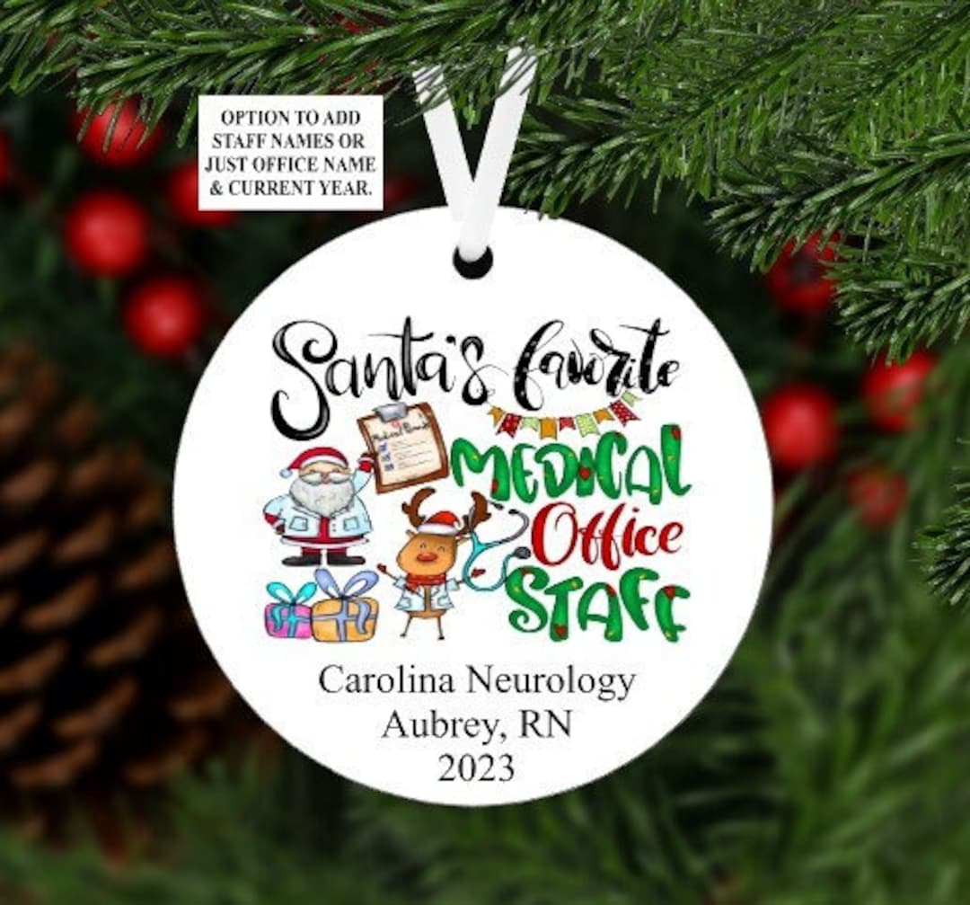 Medical Office Gifts, Doctor's Office Gifts, Santa's Favorite Medical ...
