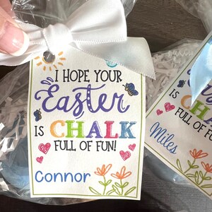 Easter Chalk, Easter Basket Stuffers, Kids Easter Gifts, Easter Gifts ...