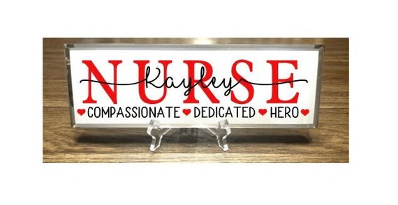 Personalized Nurse Sign Gift for Nurse Nurse Gifts - Etsy