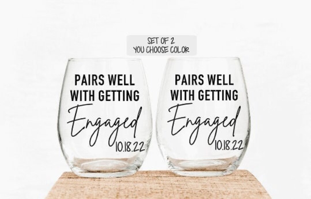 Engagement Gifts for Couple, Engagement Gift, Pairs Well With Being ...