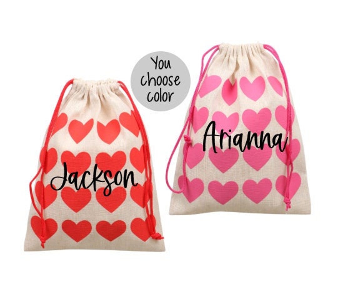Valentines Day Treat Bags, Valentines Day Goodie Bags, Valentines Day ...