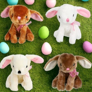 Personalized Easter Plush, Personalized Easter Bunny, Easter Basket ...