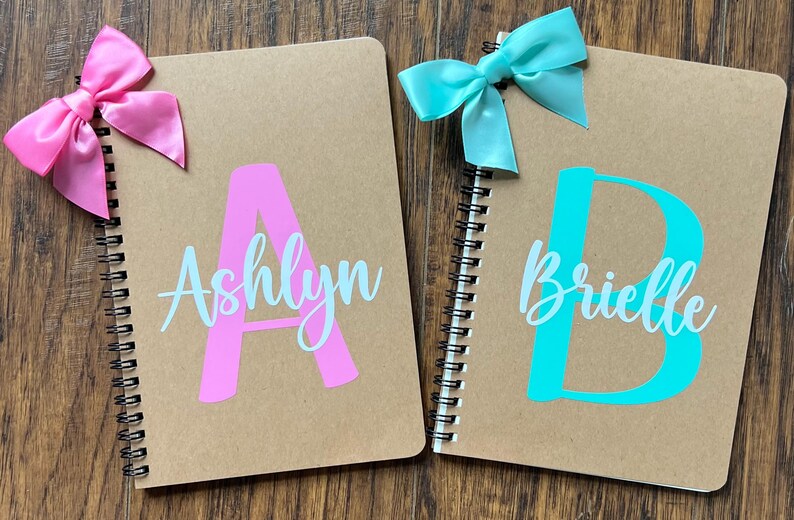 Personalized Notebook for Girls, Girls Party Favors, Easter Gifts for ...