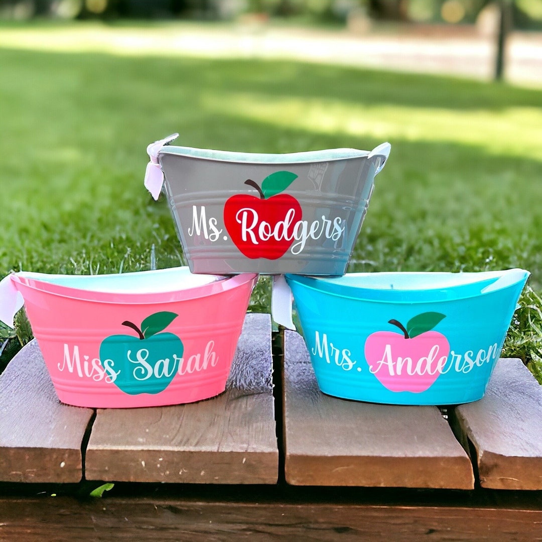 Teacher Gift Basket, Teacher Gifts Personalized, Gift for Teacher ...