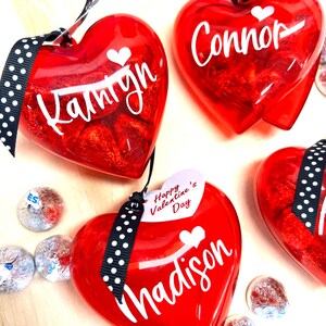 Valentines Day Party Favors for Kids, Personalized Valentines Day Candy ...