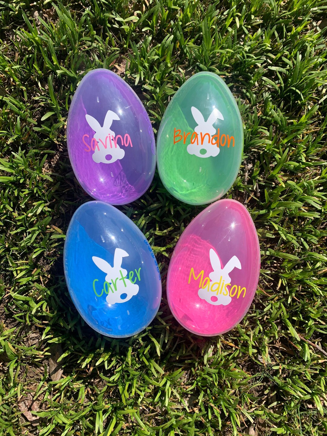 Personalized Jumbo Easter Egg, Easter Basket Stuffers for Kids, Easter ...