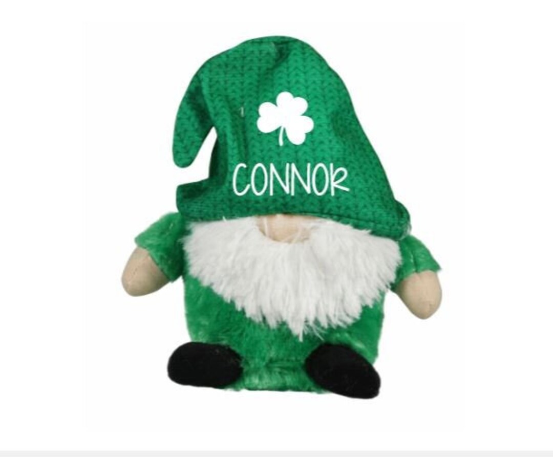 St Patricks Day Gnome, St Patricks Day Decor, Personalized St. Patty's ...