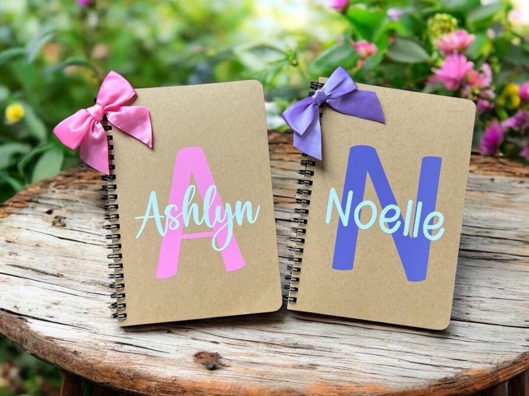 Personalized Notebook for Girls, Girls Party Favors, Easter Gifts for ...