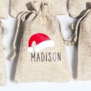 Christmas Treat Bags, Christmas Goodie Bags, Personalized Christmas ...