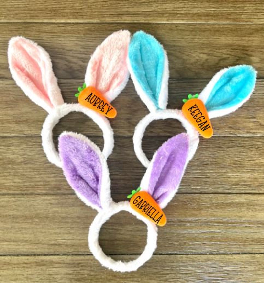Easter Bunny Ears Headband, Personalized Bunny Ears Headband, Easter ...