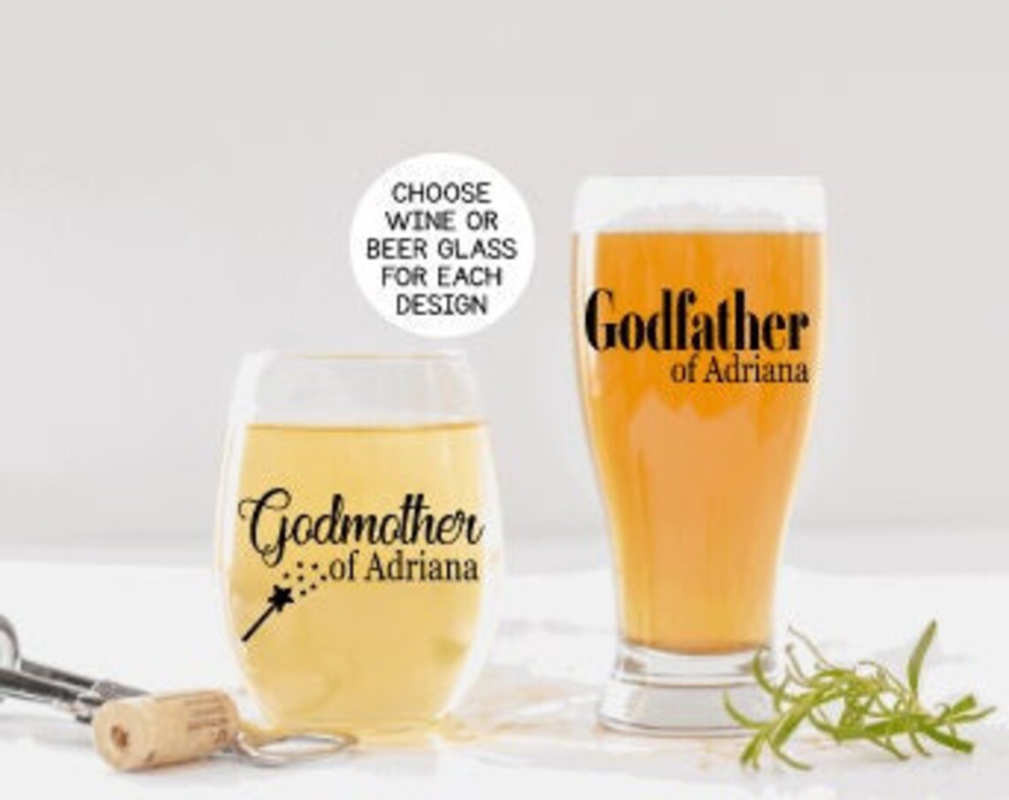 Godparents Gift Godmother Proposal Gift Personalized Gift - Etsy