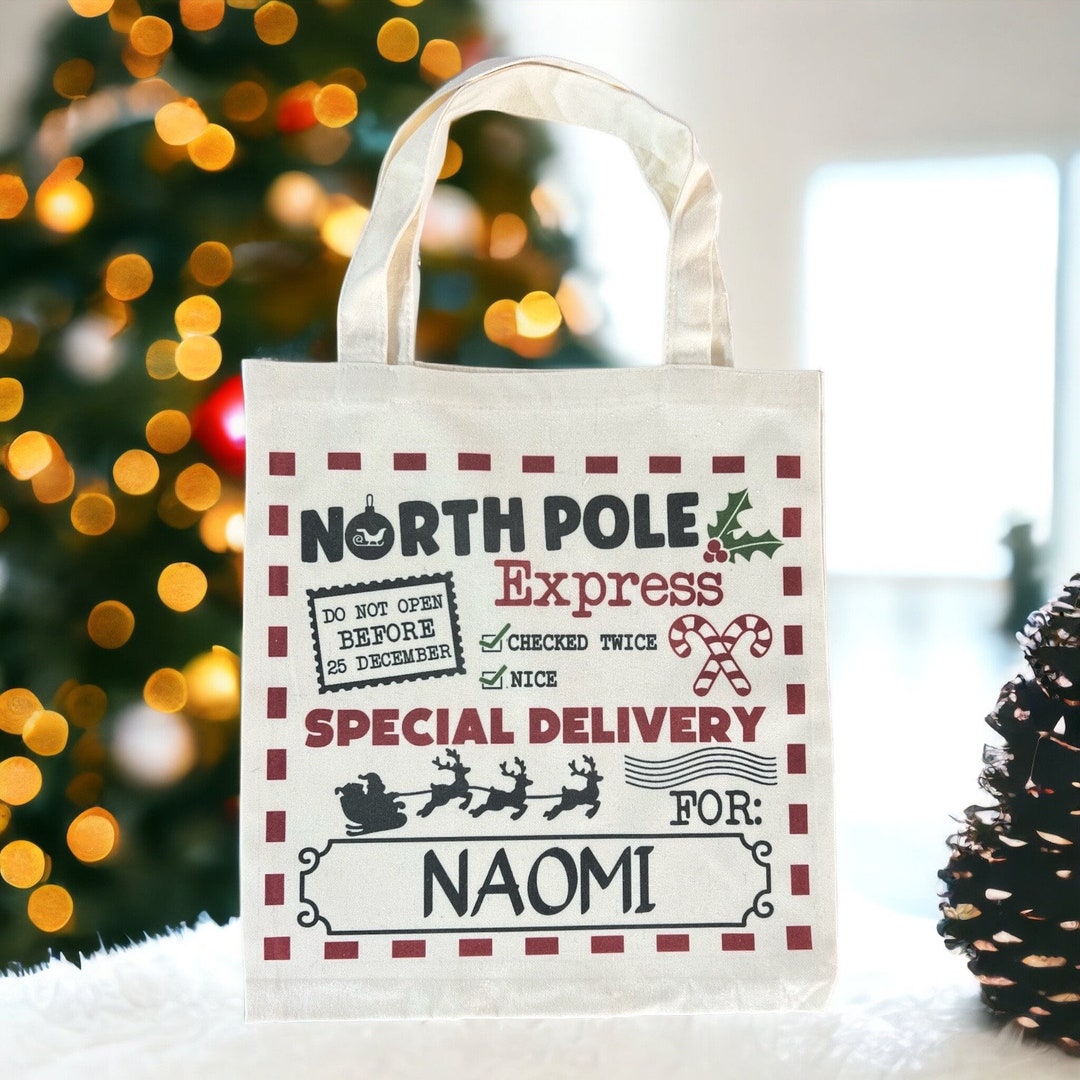 Santa Sack, Christmas Gift Bags Personalized, Christmas Gift Bags for ...