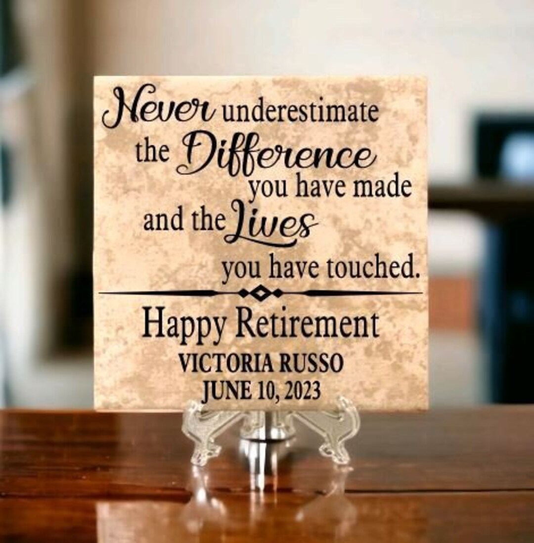 Teacher Retirement, Teacher Retirement Gift, Teacher Retirement Gifts ...