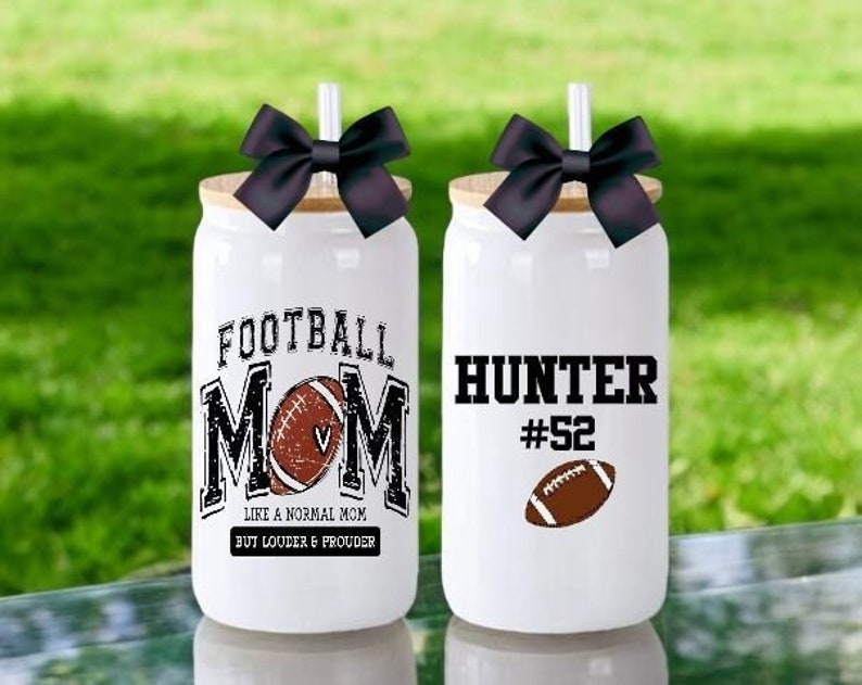 Football Mom, Football Mom Gift, Team Mom Gift, Football Mom Tumbler ...