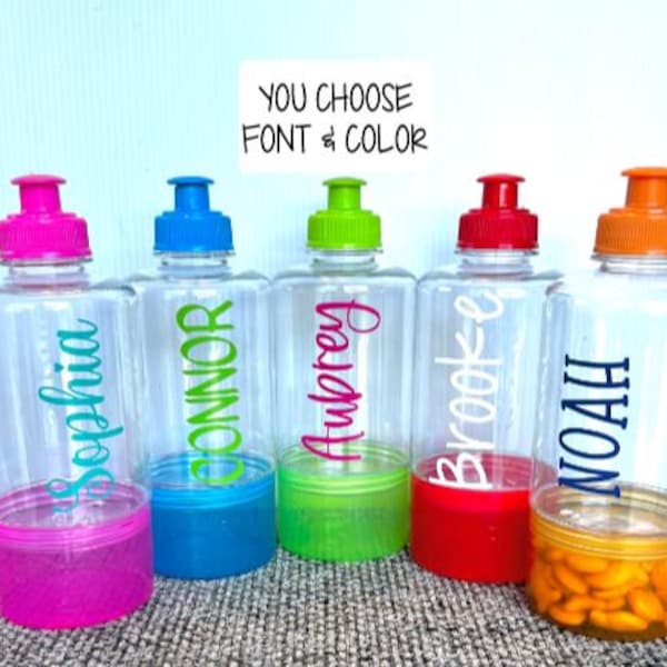Personalized Water Bottles Party Favor - Etsy