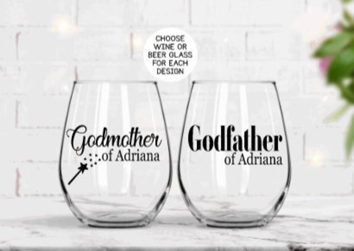 Godparents Gift Godmother Proposal Gift Personalized Gift - Etsy