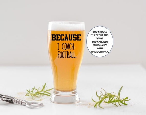 Coach Beer Glass Gift Awesome Coach' Beer Tankard Glass By Ellie Ellie