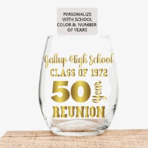 High School Reunion Gifts, Class Reunion Favors, Class Reunion Wine ...
