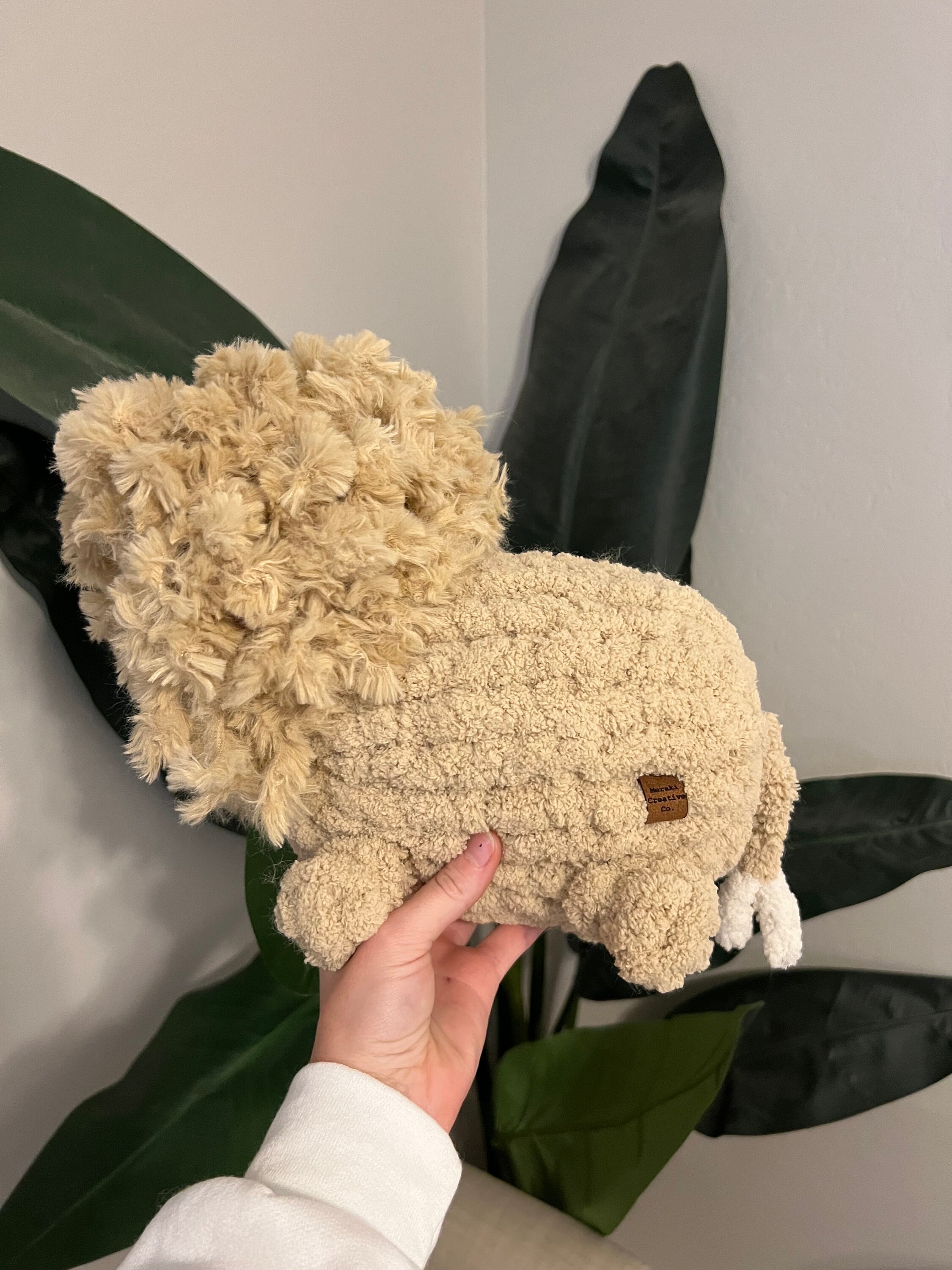 Lion Chunky Knit Plushie - Etsy