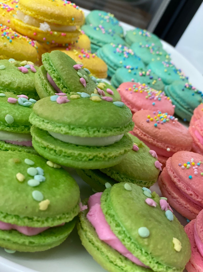 French Macarons 12 Count Box Variety Pack Hand Made - Etsy
