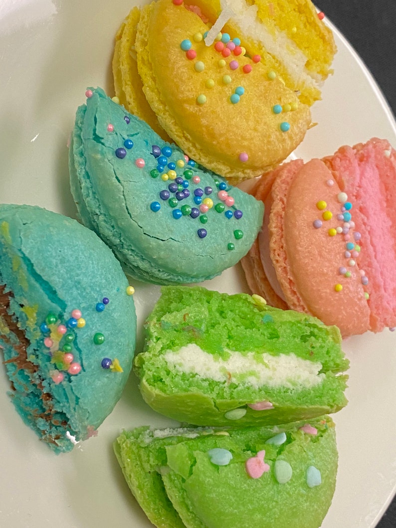 French Macarons 12 count box variety pack hand made | Etsy