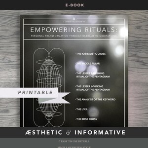 LBRP, LIRP, Middle Pillar, the Kabbalistic Cross, the Rose Cross, L.V.X ...