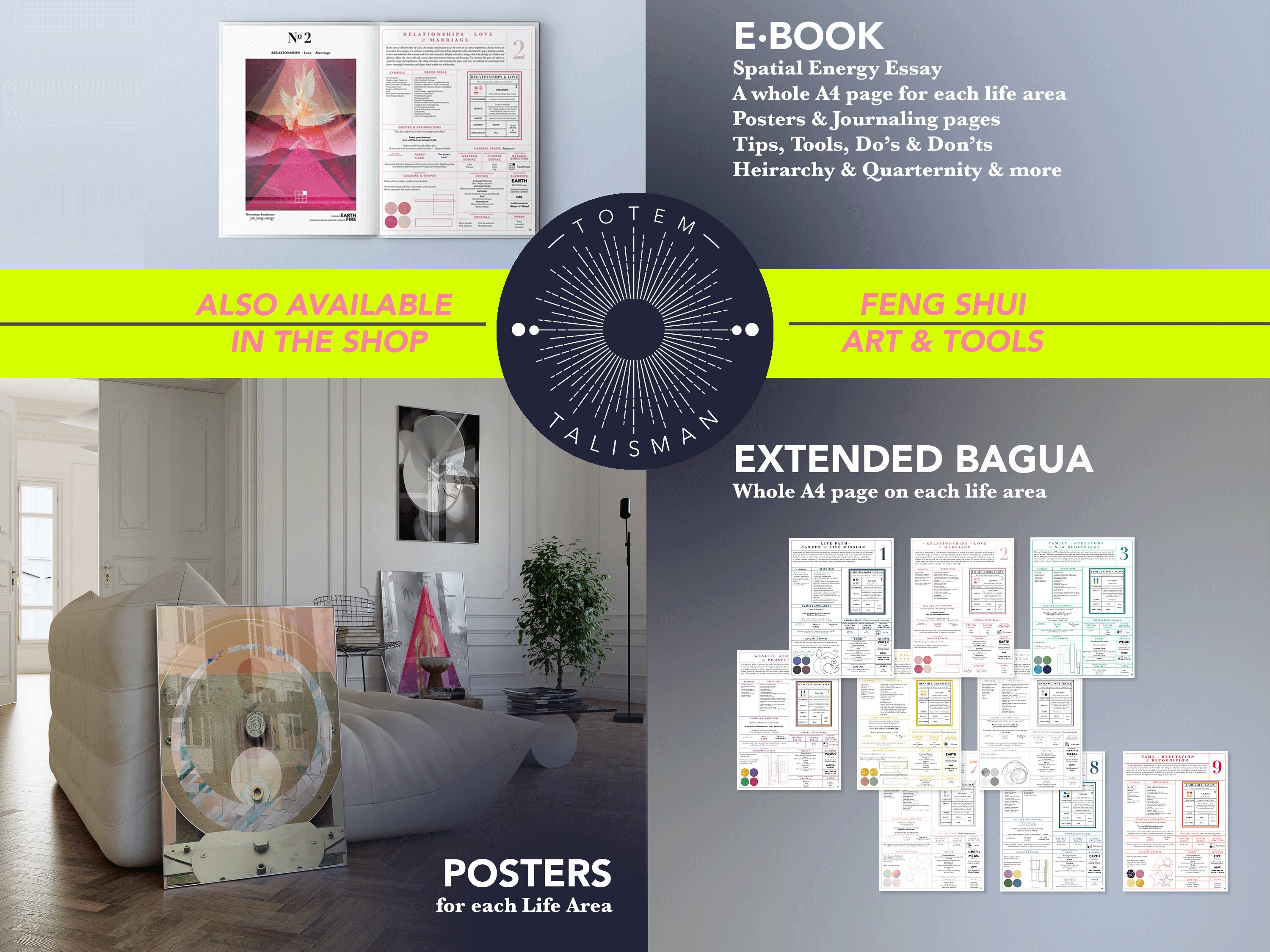 Feng Shui Bagua Three Door Gate Bagua System Feng Shui 9 Squares Energy ...