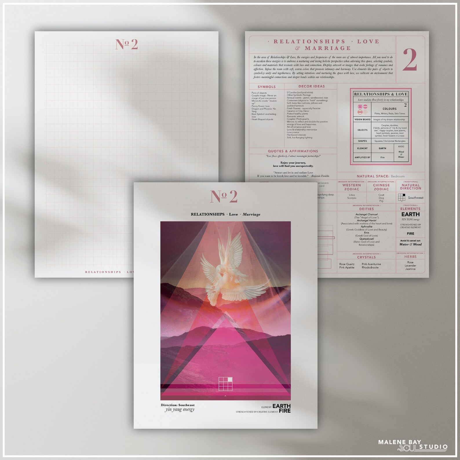 Feng Shui Extended Bagua Feng Shui Posters Feng Shui Drawing Grid Pages ...