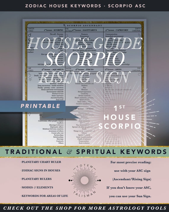 Scorpio rising zodiac 60 photos - Astrologytoyou.com