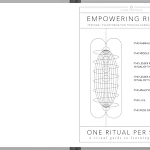 LBRP, LIRP, Middle Pillar, the Kabbalistic Cross, the Rose Cross, L.V.X ...