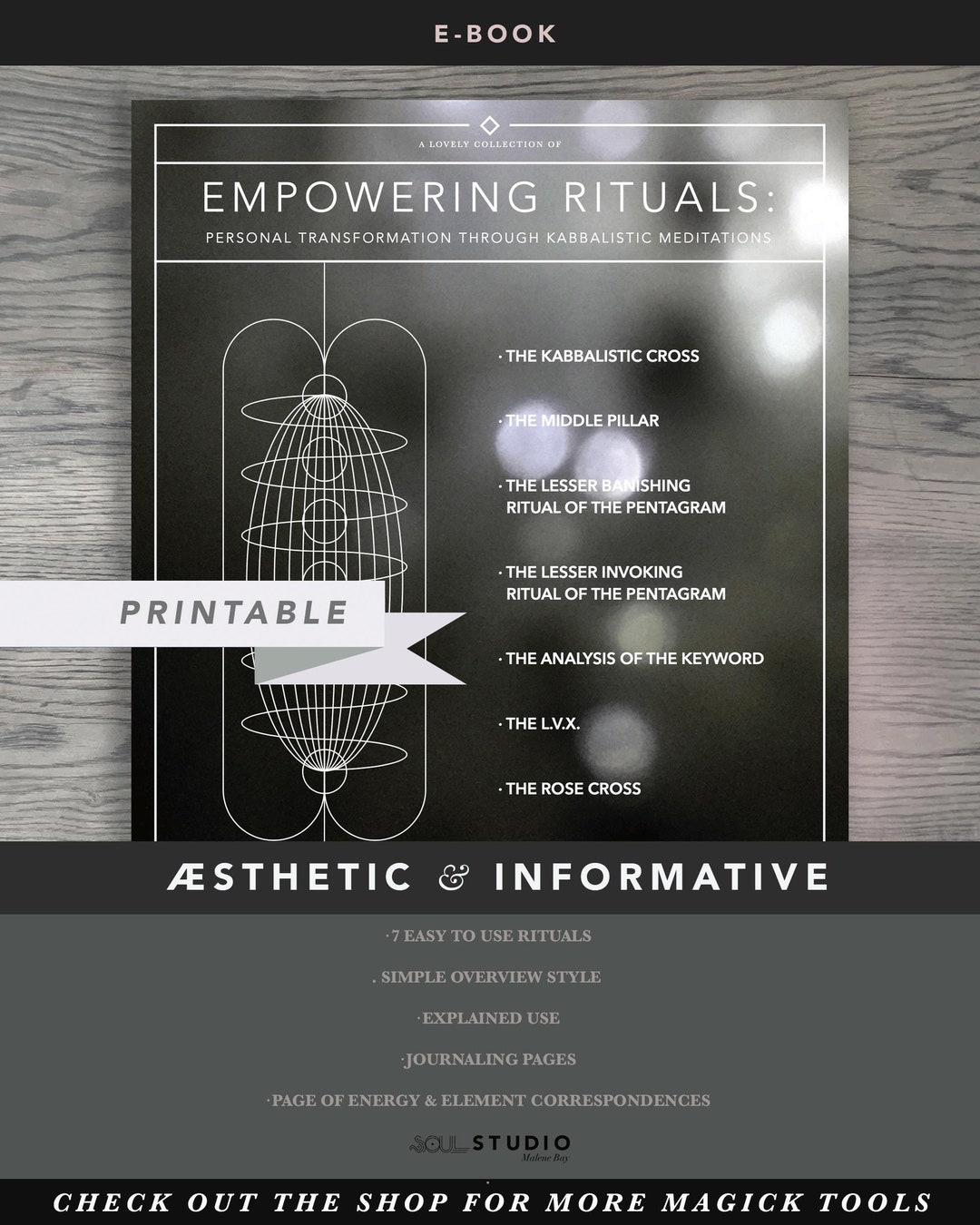 LBRP, LIRP, Middle Pillar, the Kabbalistic Cross, the Rose Cross, L.V.X ...