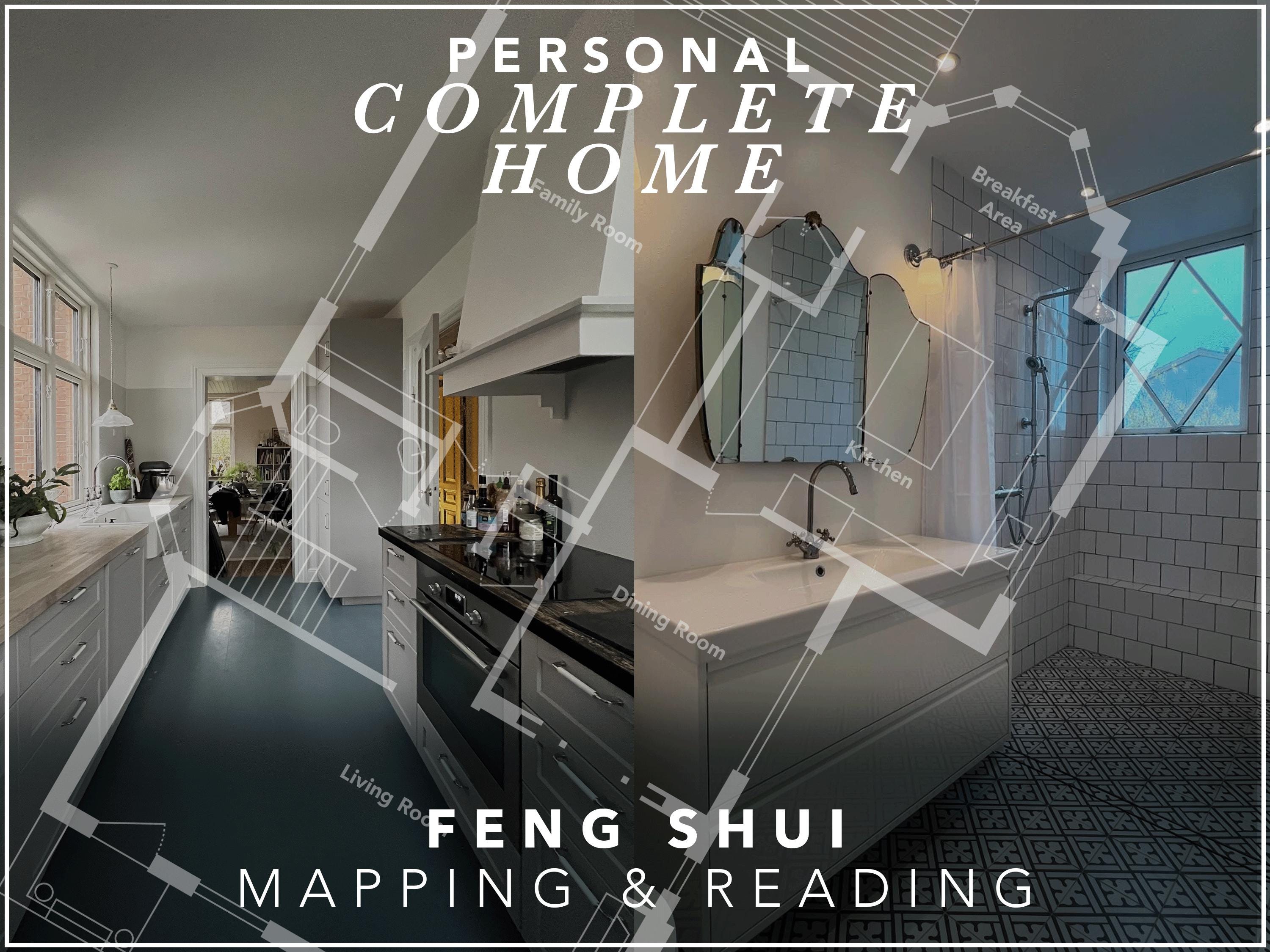 Personal Feng Shui Complete Home Mapping Personalized Document of the 9 ...