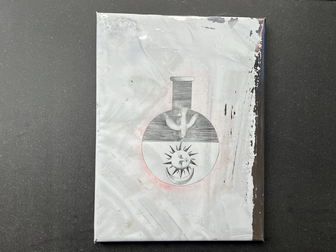 Alchemical union of Opposites Vessel or Bottle Symbolizing ...