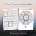 Feng Shui Bagua Maps Bundle - Combined Classical Compass & Modern Grid ...