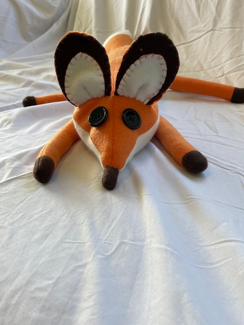 Stuffed Friendly Fox Plush - Etsy