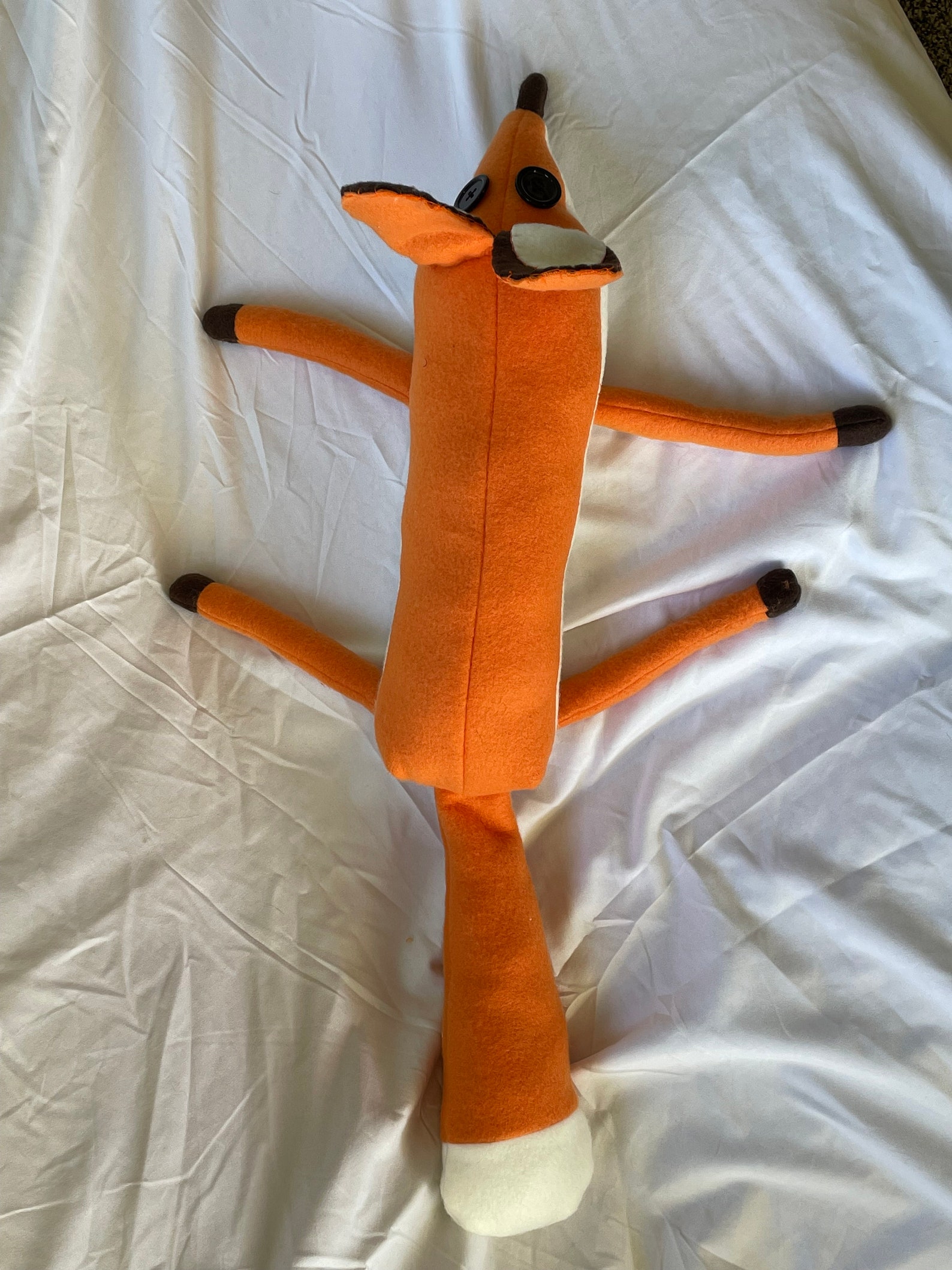 Stuffed Friendly Fox Plush - Etsy