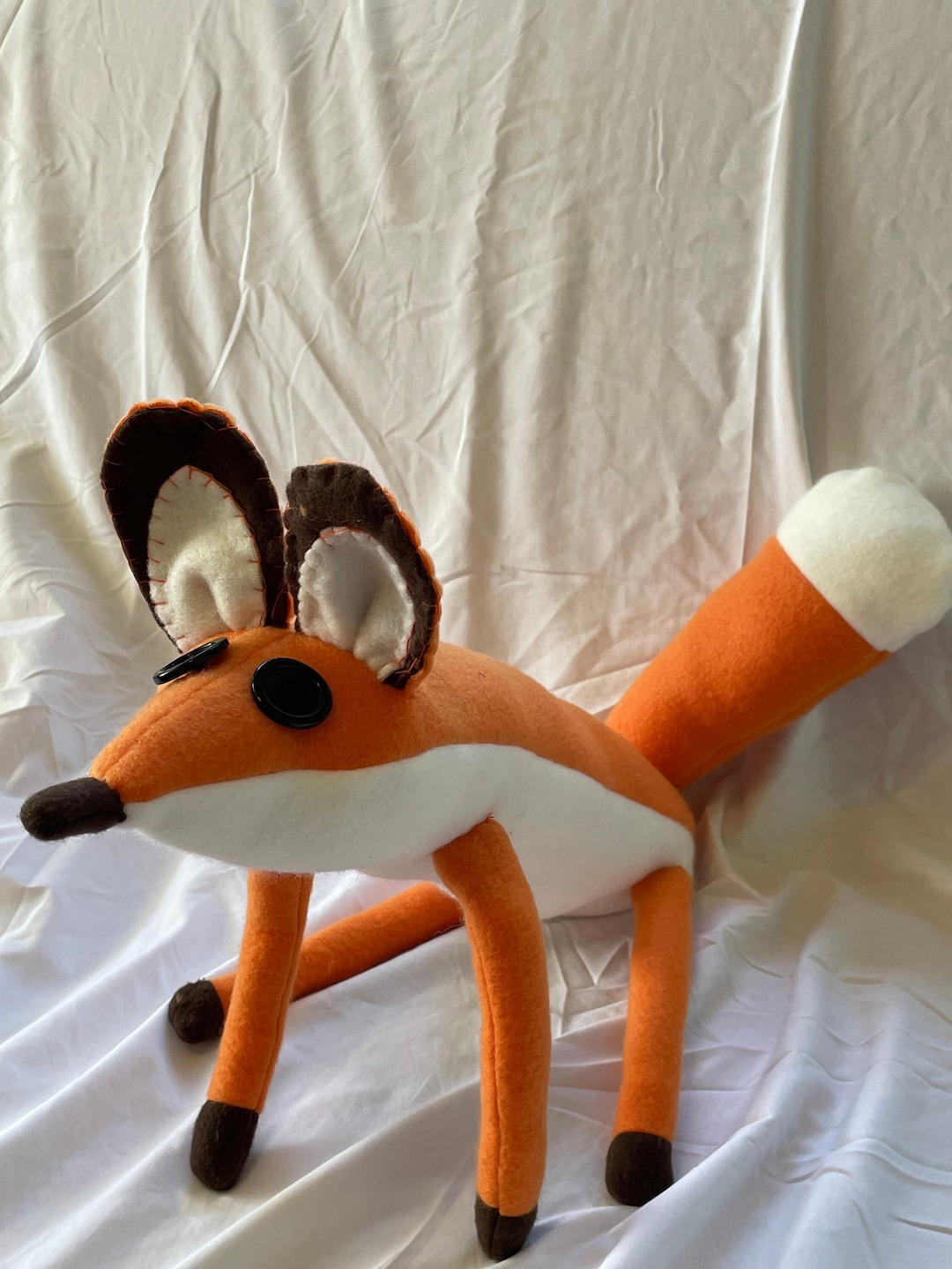 Stuffed Friendly Fox Plush - Etsy