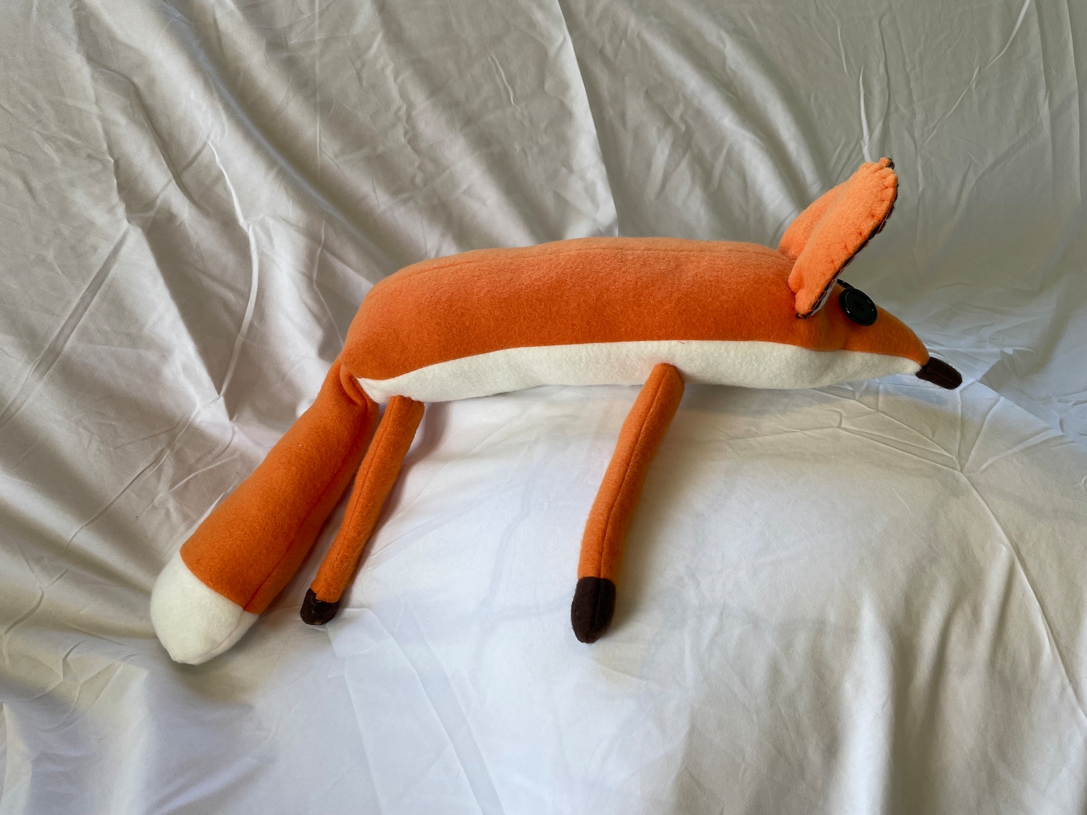 Stuffed Friendly Fox Plush - Etsy