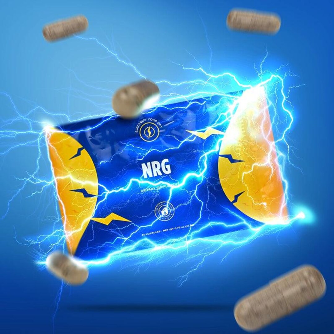 30 Day Supply - NRG Natural Raw Energy - 30 Capsules - Etsy