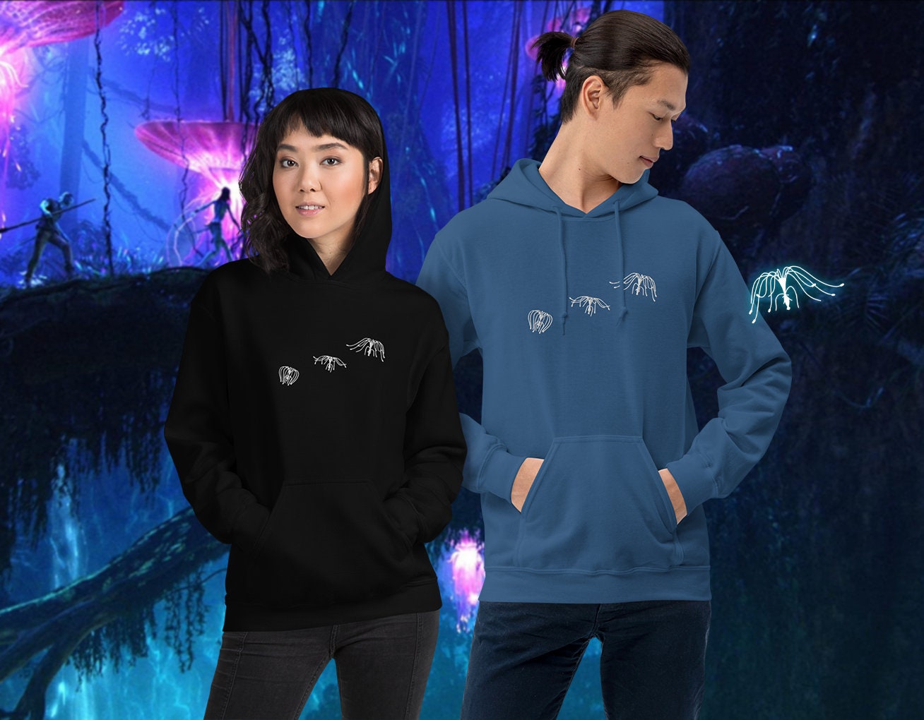 Atokirina Embroidered Hoodie - Etsy