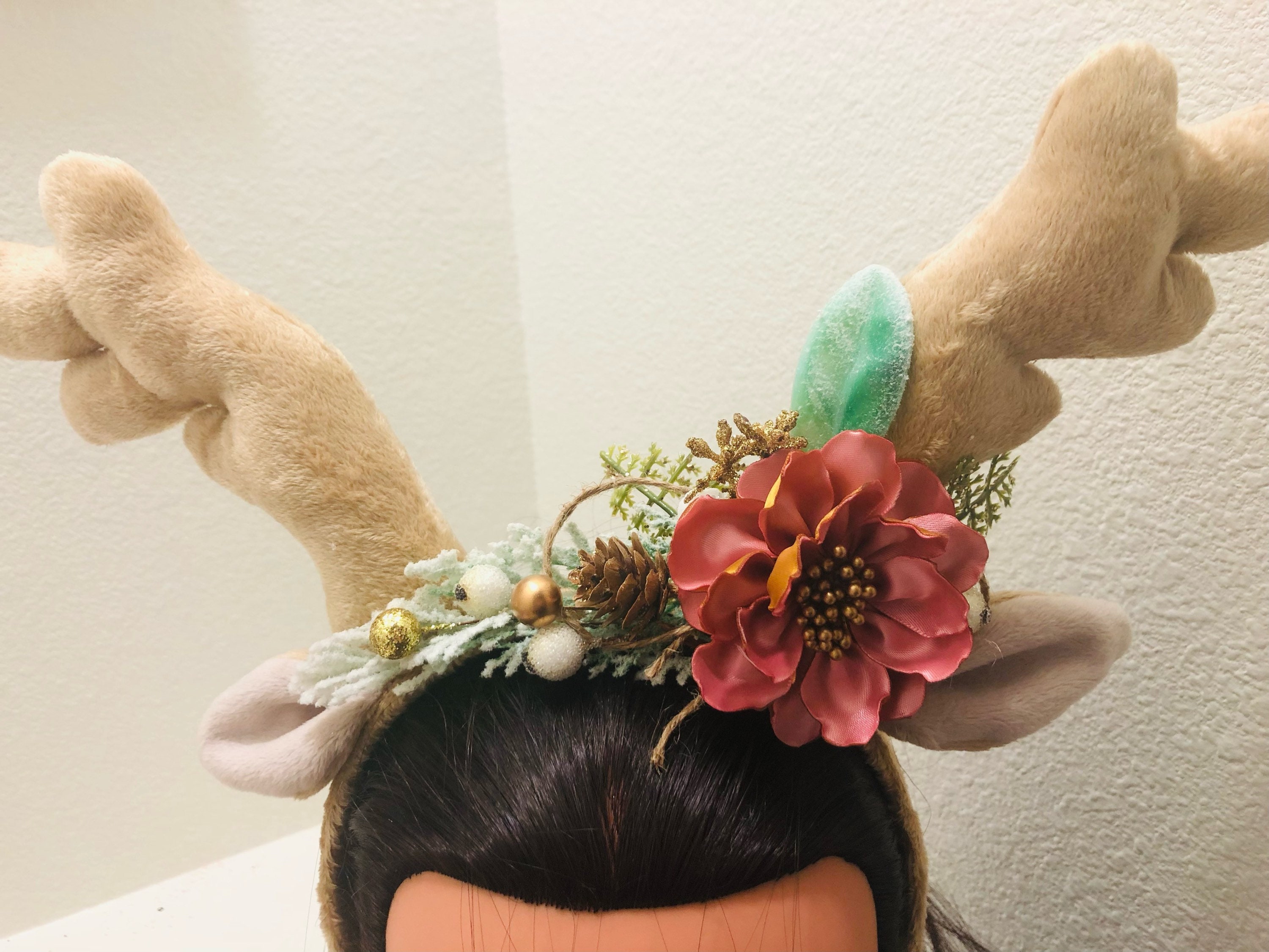 Reindeer Headband - Etsy