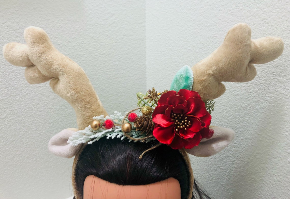 Reindeer Headband - Etsy