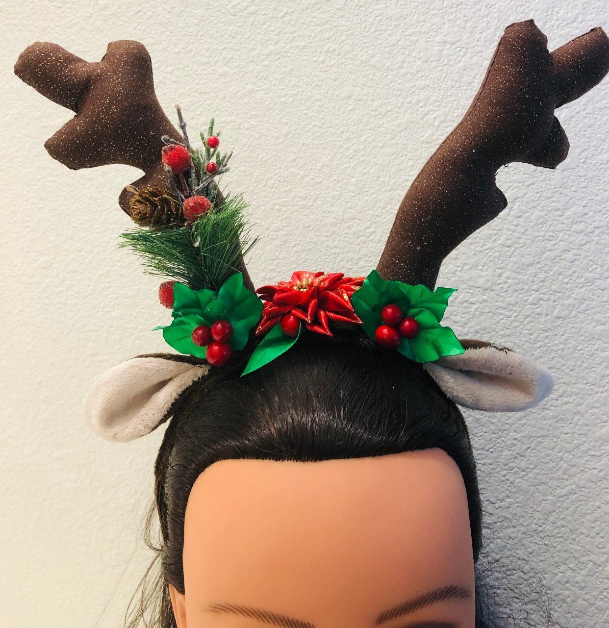 Reindeer Headband - Etsy