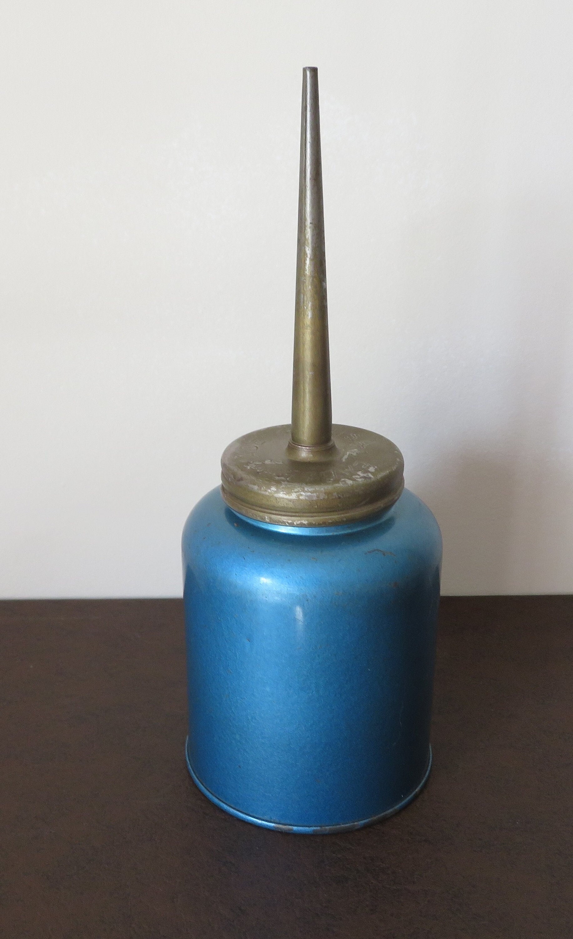 Vintage Blue eagle Oil Can 1960s - Etsy