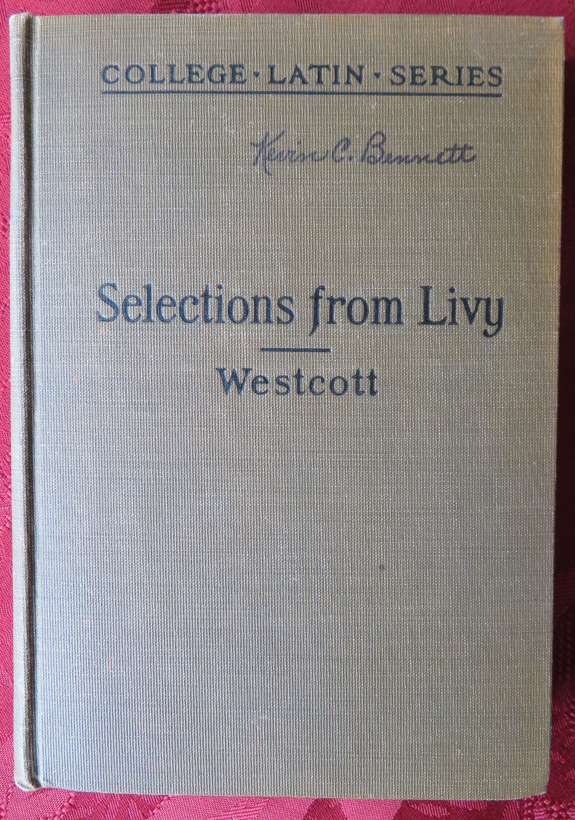 Selections From Livy titus Liviusroman Historian Intro & - Etsy