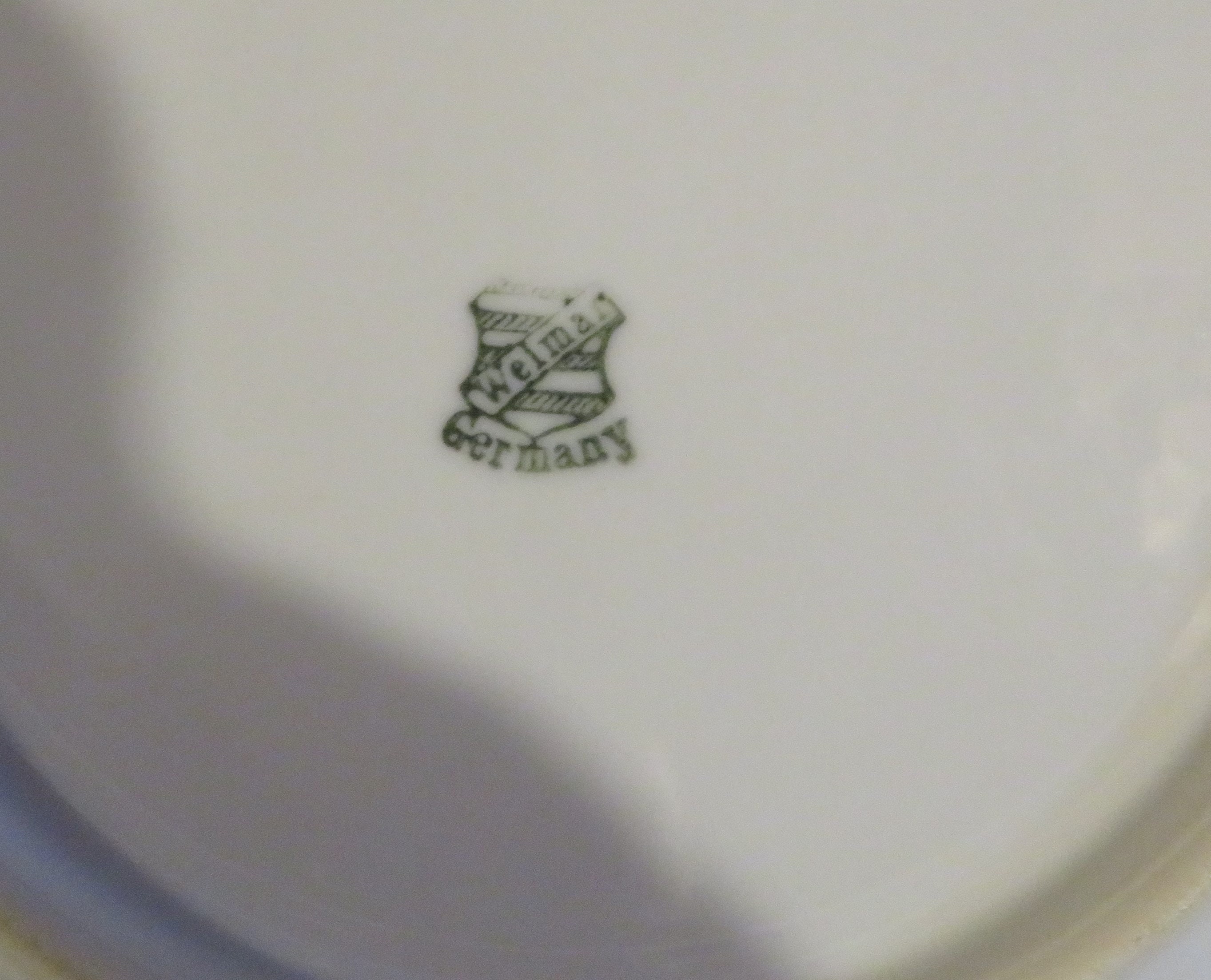 1930 Weimar Germany China Child's Dish Set of 2 - Etsy